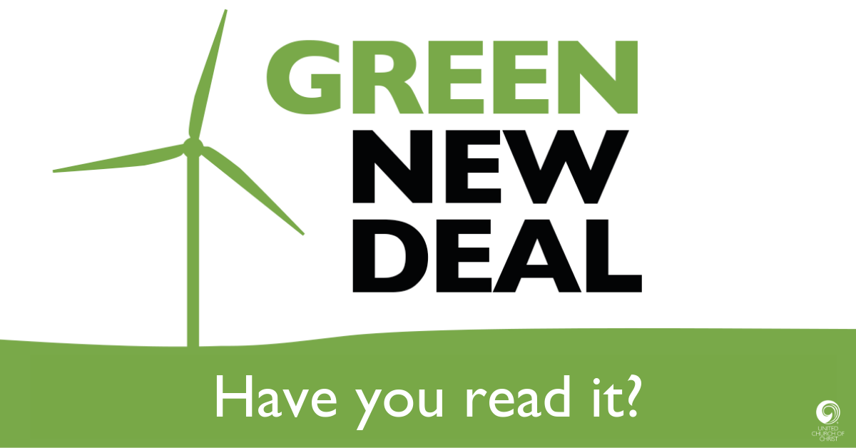Green New Deal Reading Challenge - United Church of Christ