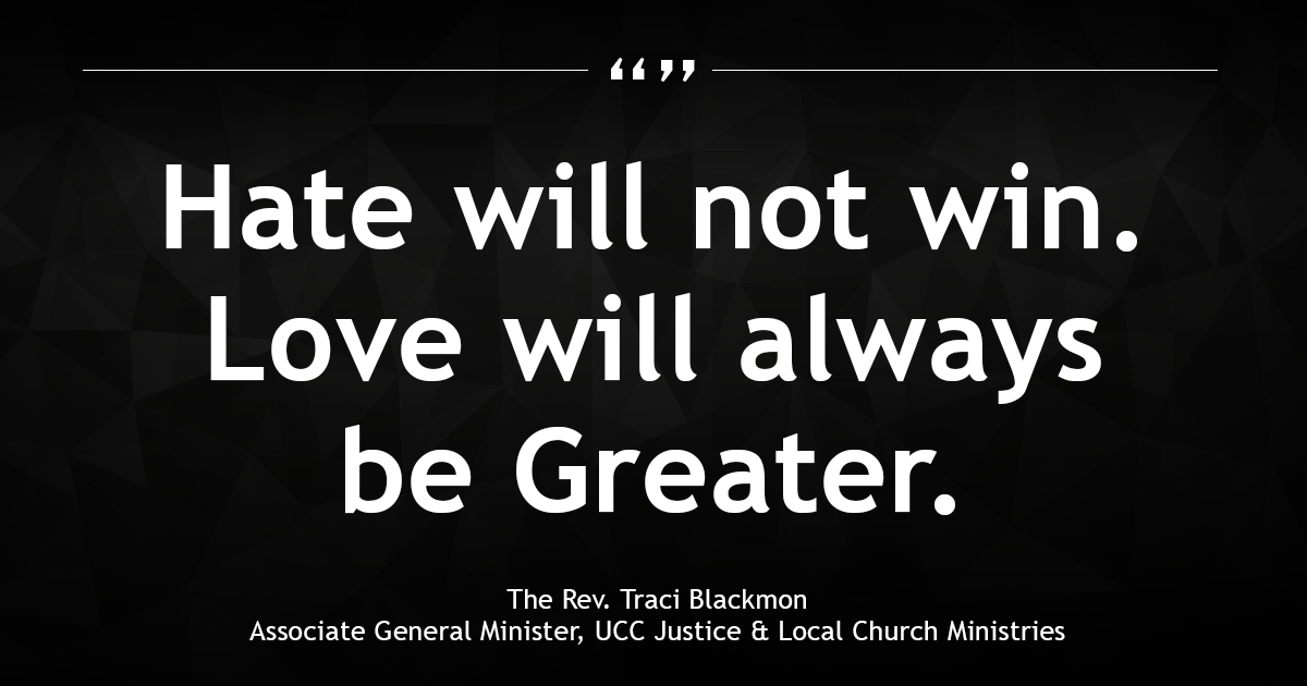 UCC leader offers prayers, words of grief and solidarity following ...