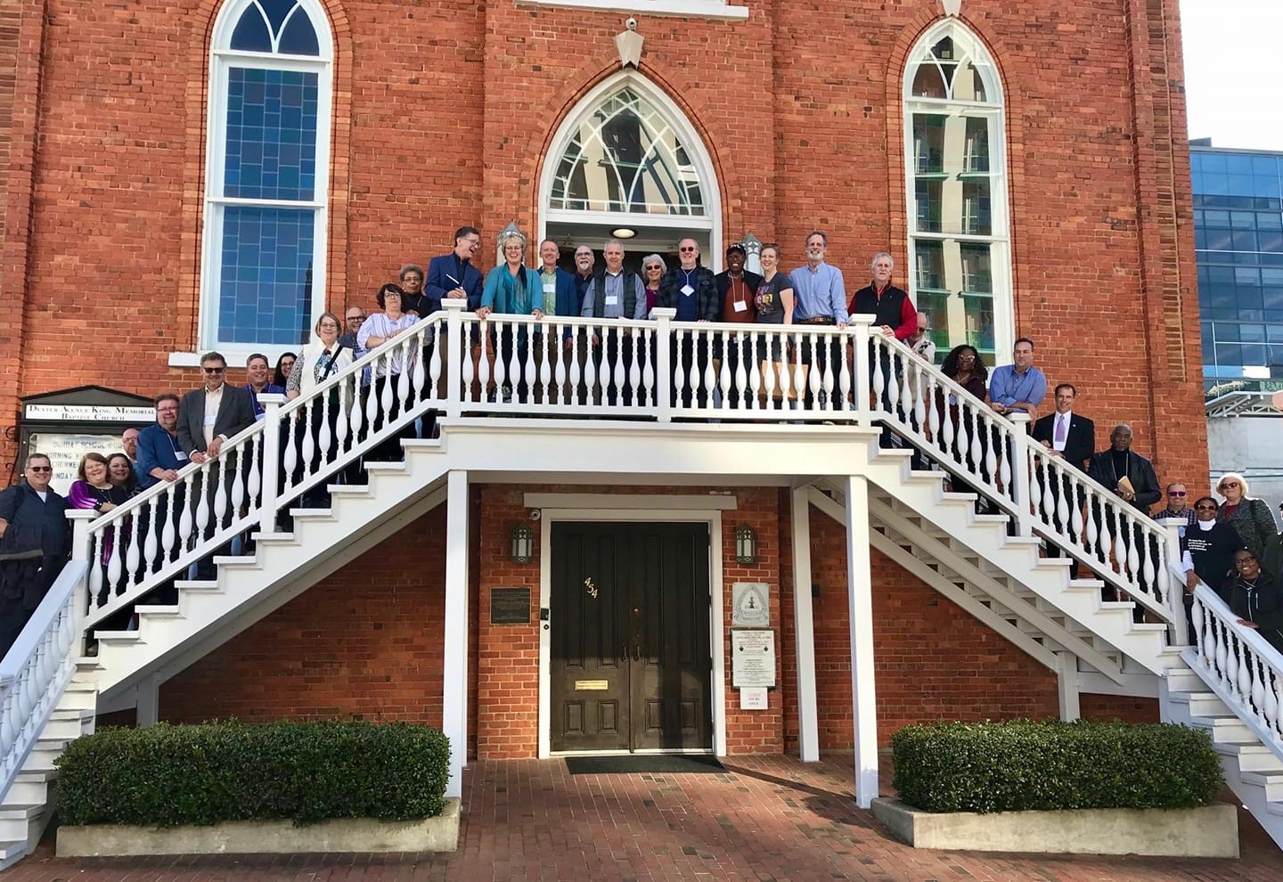 Conference Ministers tour sacred sites in Alabama in a group commitment ...