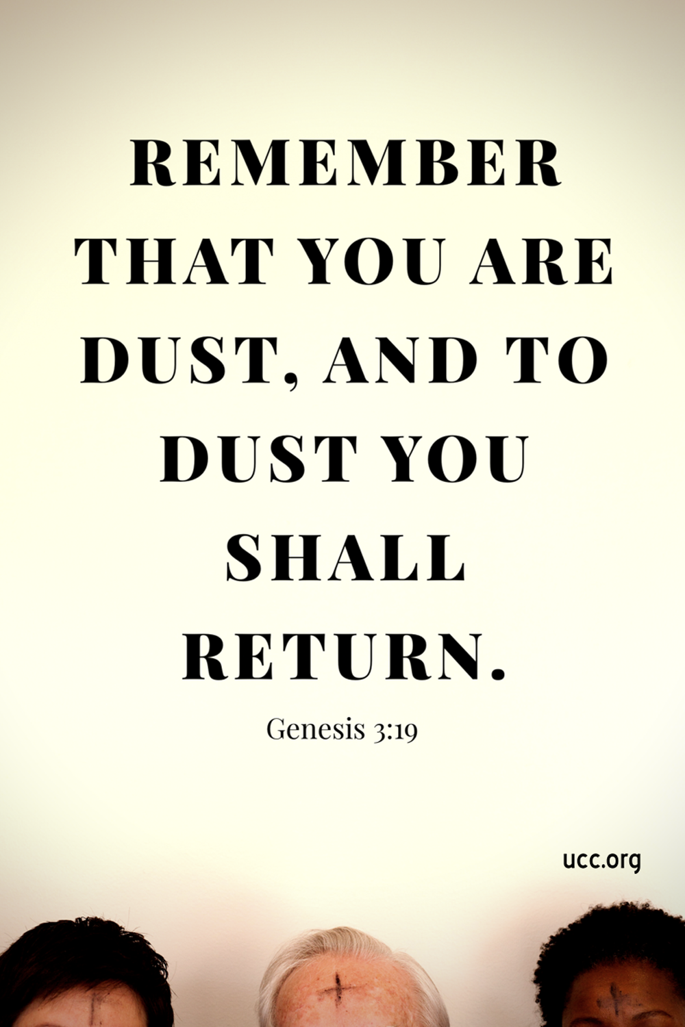 Ash Wednesday message to meet people where they are - United Church of ...