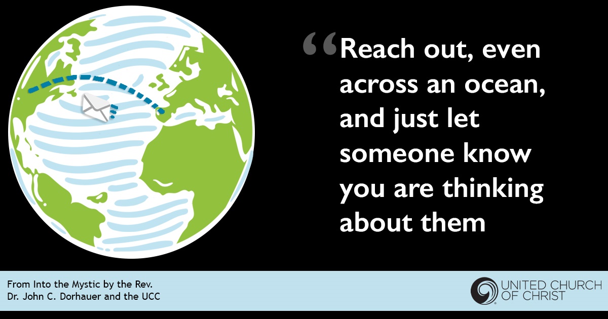 Into the Mystic: From Nigel - United Church of Christ