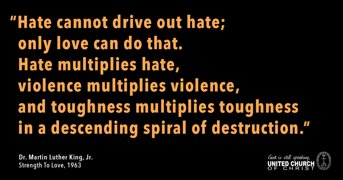 UCC President: We cannot remain silent - United Church of Christ