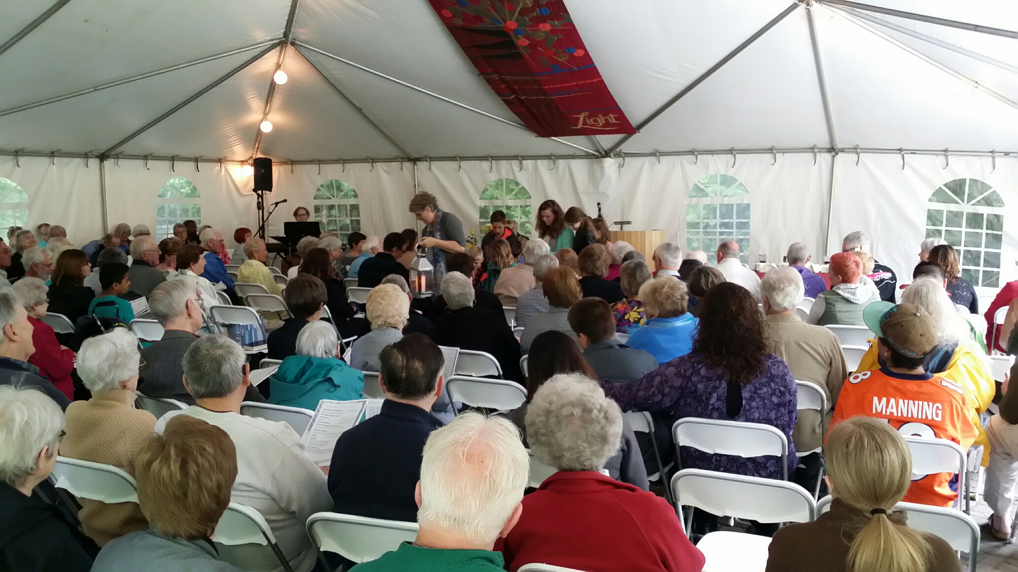 'Burned down but not burned out' church finds new sense of community at ...