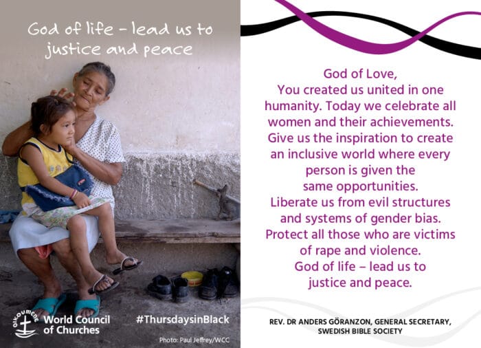 Faith to End Gender-Based Violence Devotionals and Prayers - United ...