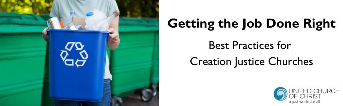 Effective Waste Management for Churches - United Church of Christ