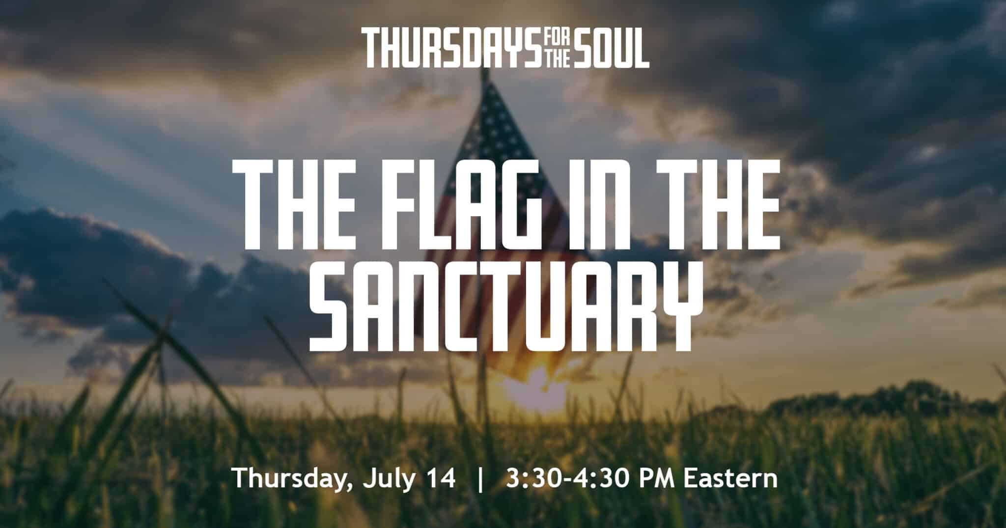 The Flag in The Sanctuary - United Church of Christ