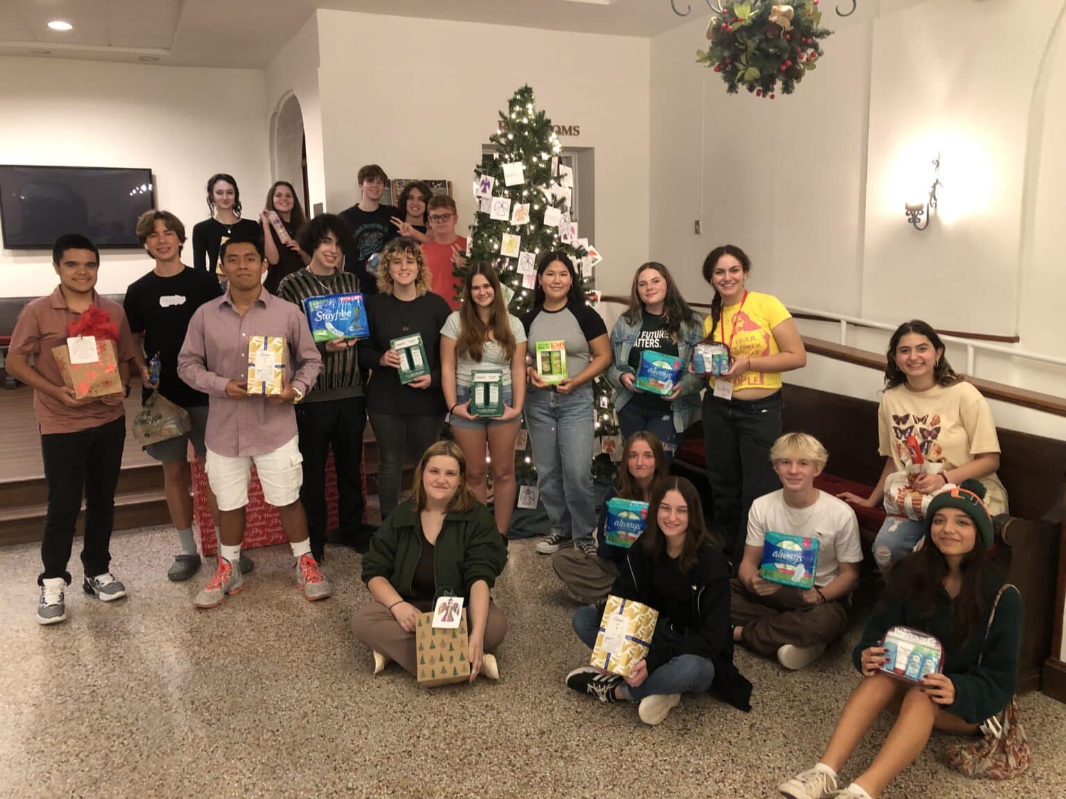 Florida youth group hosts Angel Tree to create period packs - United ...