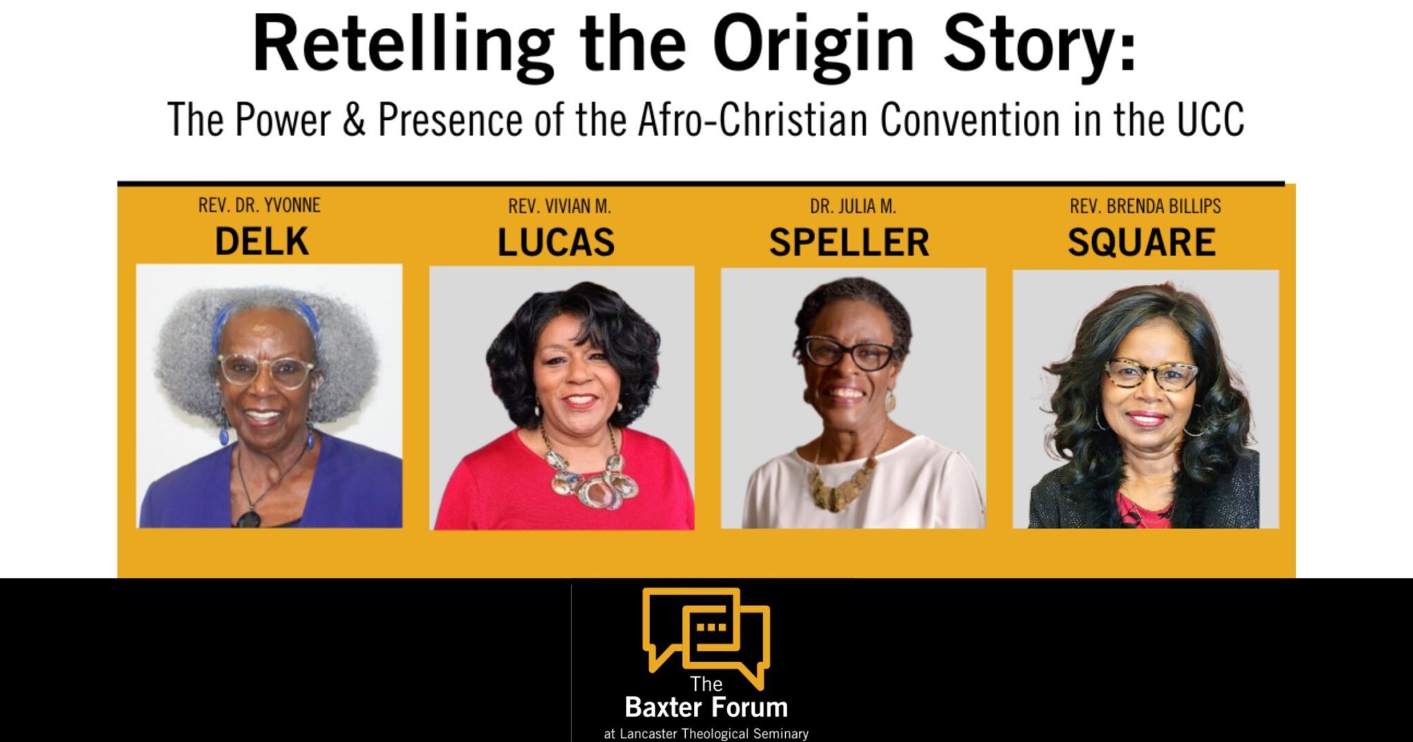 ‘Retelling the Origin Story’: Leading voices share Afro-Christian ...