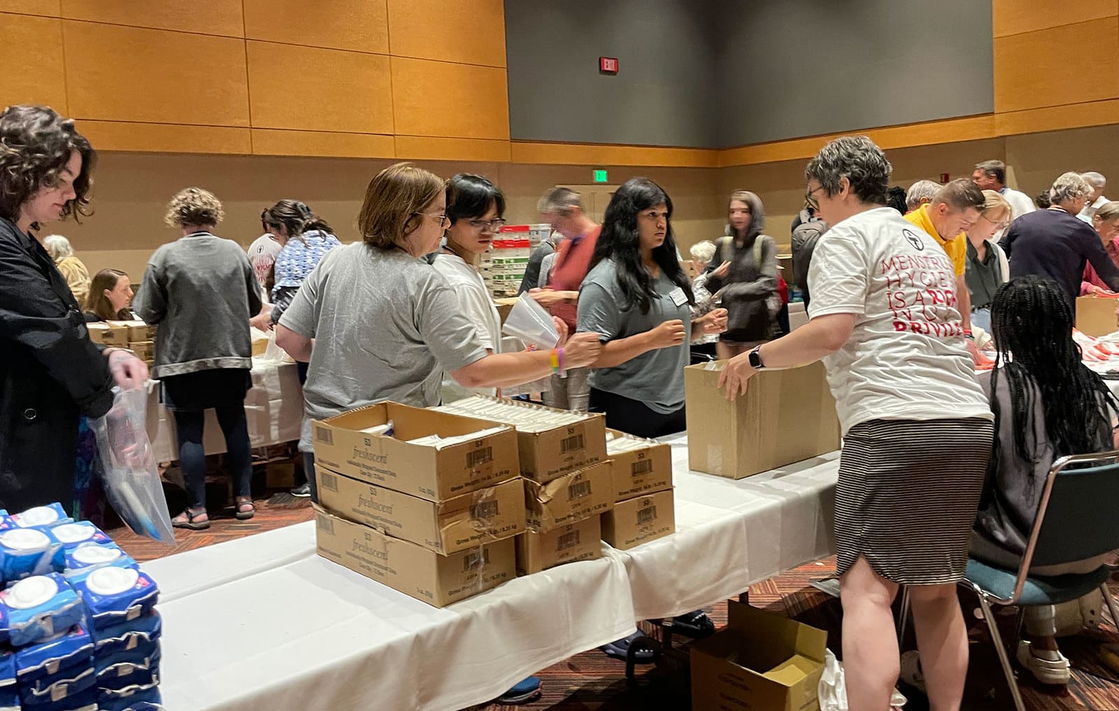 General Synod participants assemble thousands of hygiene kits to combat ...