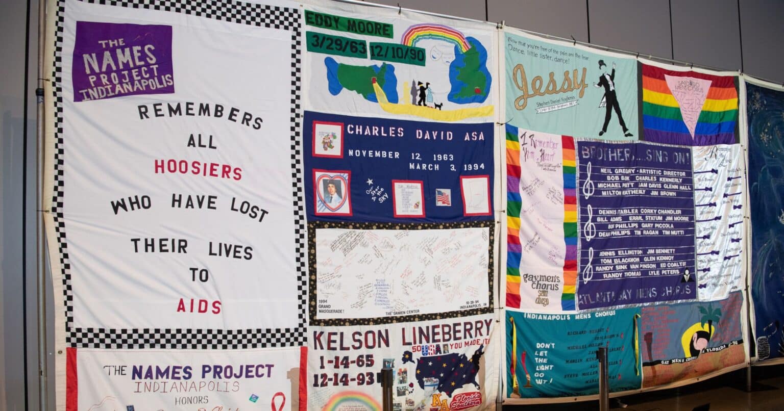 'People are still dying': Quilts at Synod honor lives lost to AIDS ...