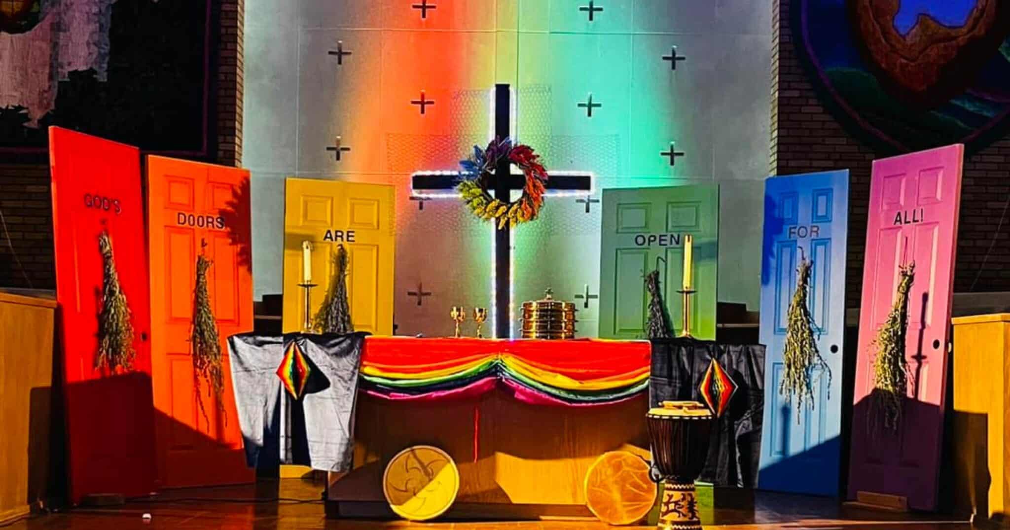 UCC churches celebrate Pride with glitter blessings, candles, acts of ...