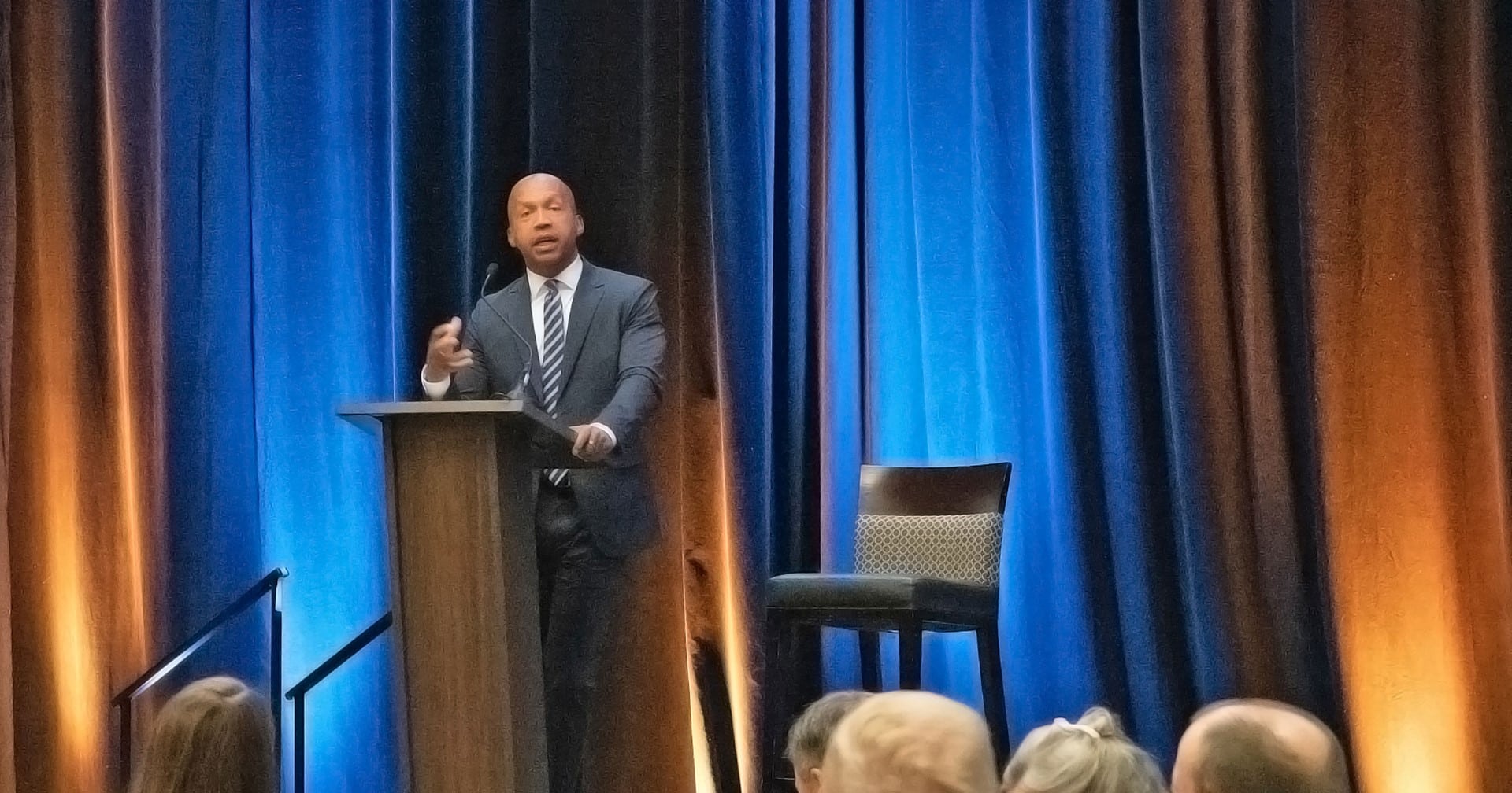 Bryan Stevenson urges luncheon attendees to do justice, get close to ...