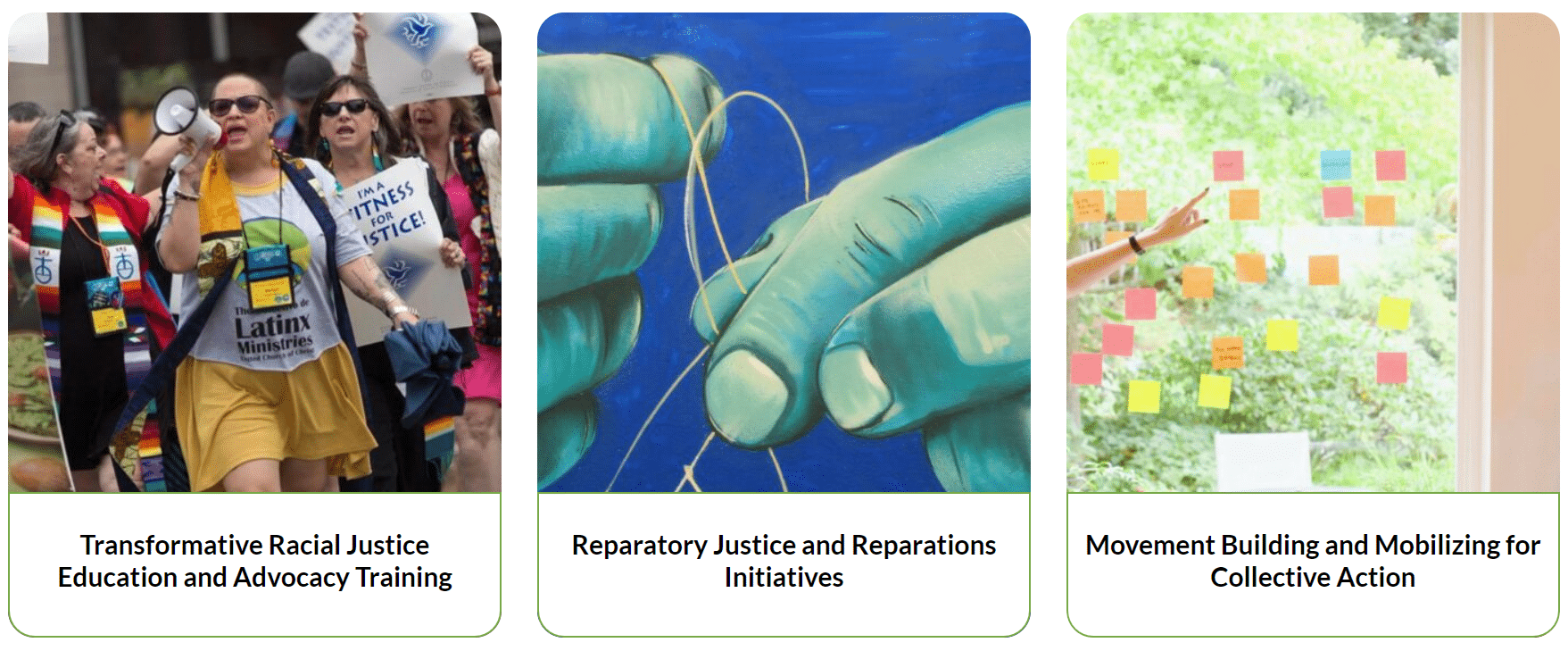 Join the Movement urges support for racial justice now and for future ...