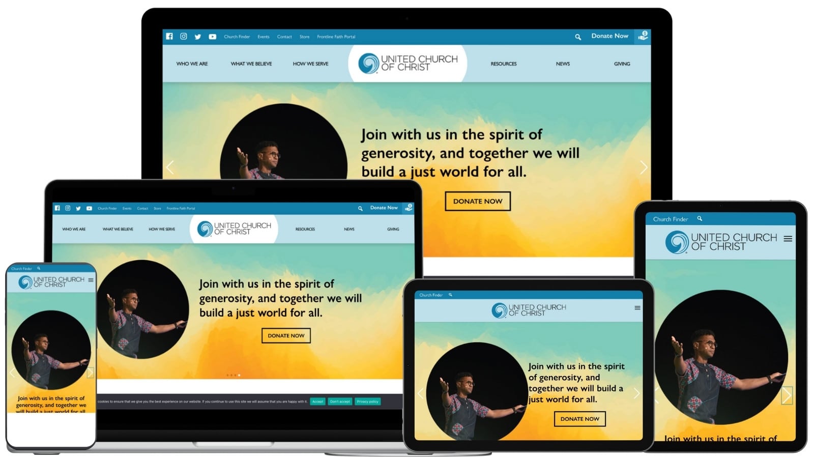 UCC.org Website Updates Notice - United Church of Christ