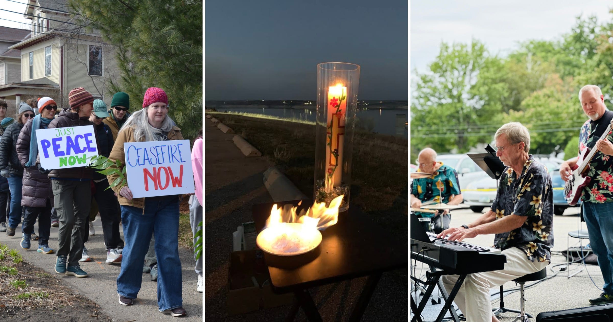 Palm Sunday pilgrimage, Holy Saturday fire: Churches mark Holy Week by ...