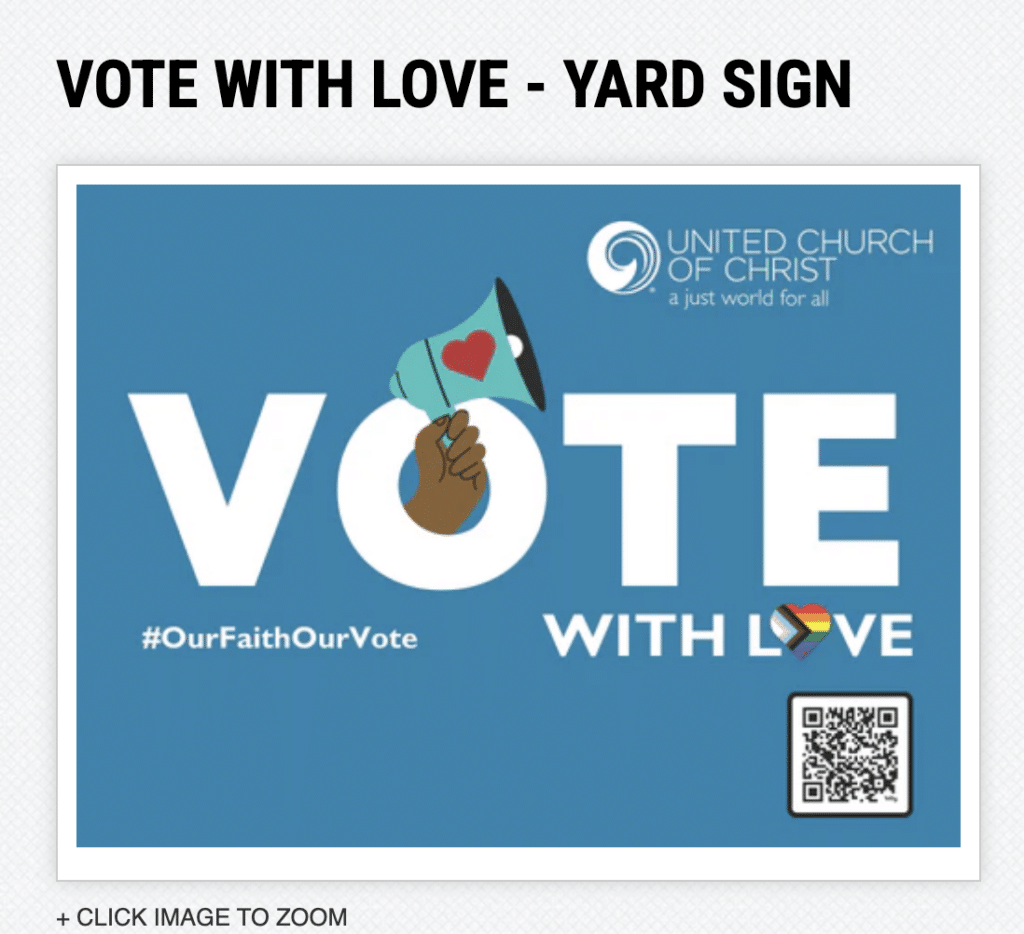 Our Faith Our Vote - United Church of Christ