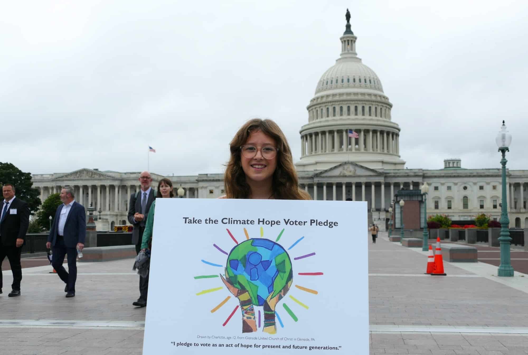 UCC Climate Hope contest winner visits D.C., shares concerns with ...