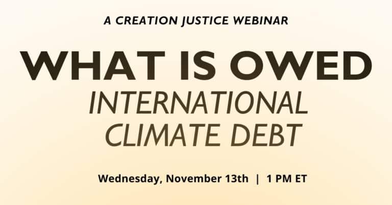 What Is Owed: International Climate Debt - United Church of Christ What ...