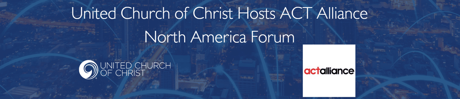 ACT Alliance North America members meet, seeking to strengthen their ...