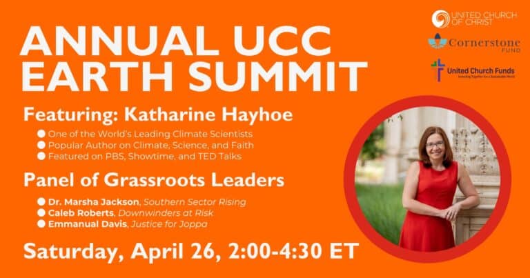 Annual UCC Earth Summit - United Church of Christ Annual UCC Earth Summit