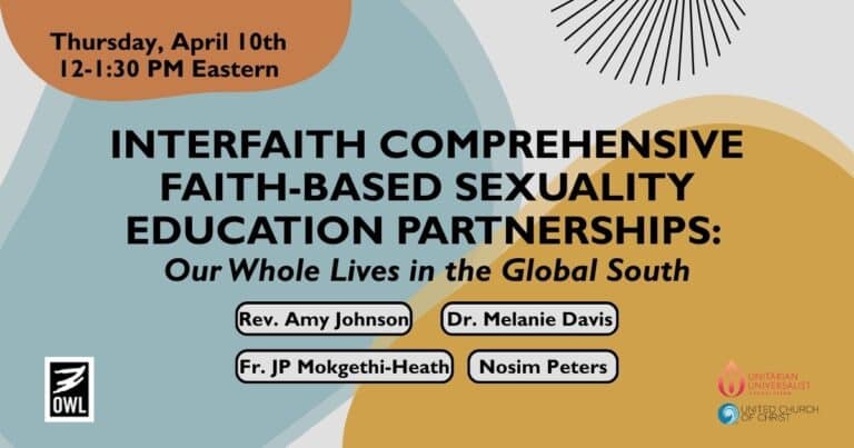 Interfaith Comprehensive Faith-Based Sexuality Education Partnerships ...