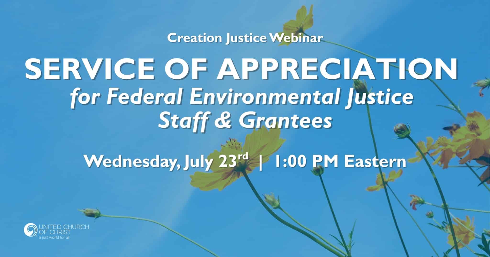 UCC Service of Appreciation for Federal Staff amid “Reduction in Force ...