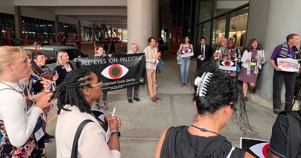 Newly named Movement for Palestinian Solidarity seeks to turn ‘All eyes ...