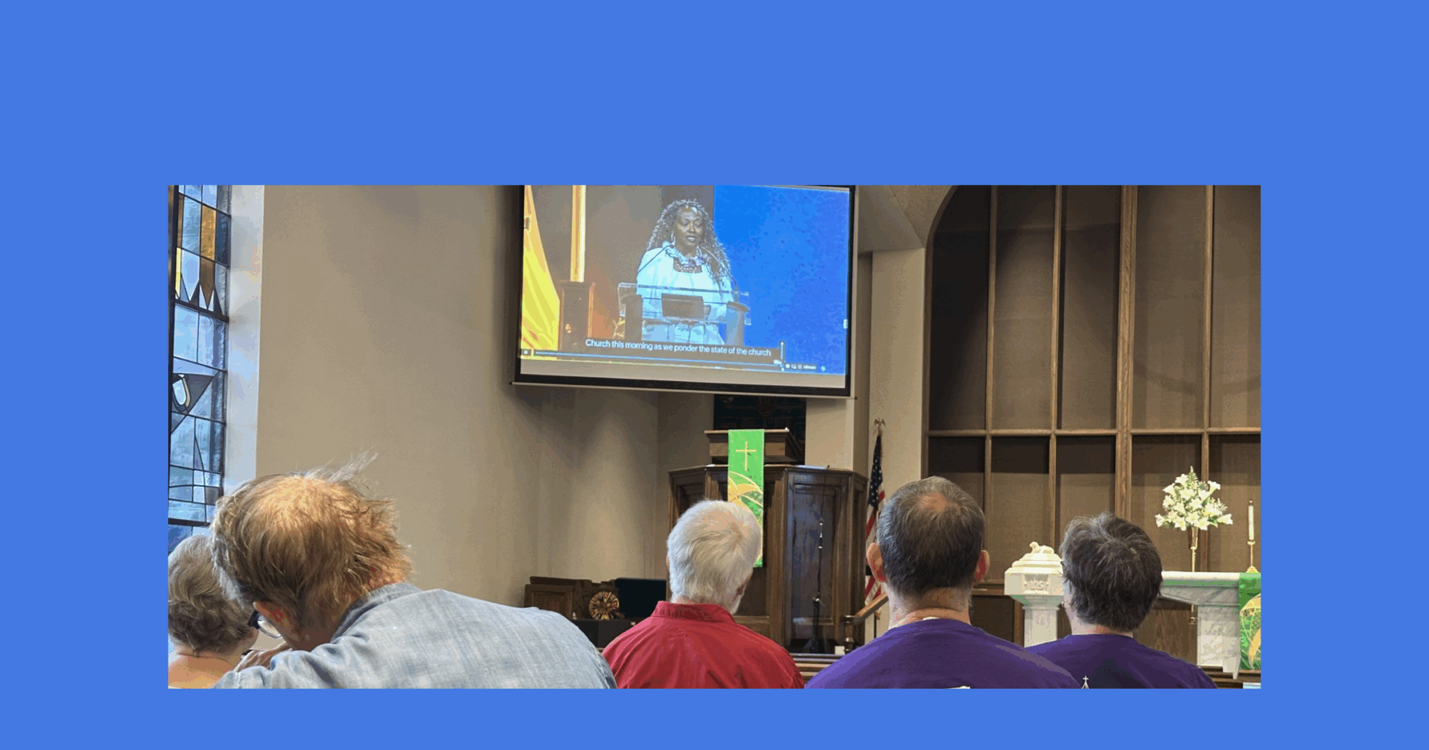 General Synod watch party deepens local congregation's connection to ...