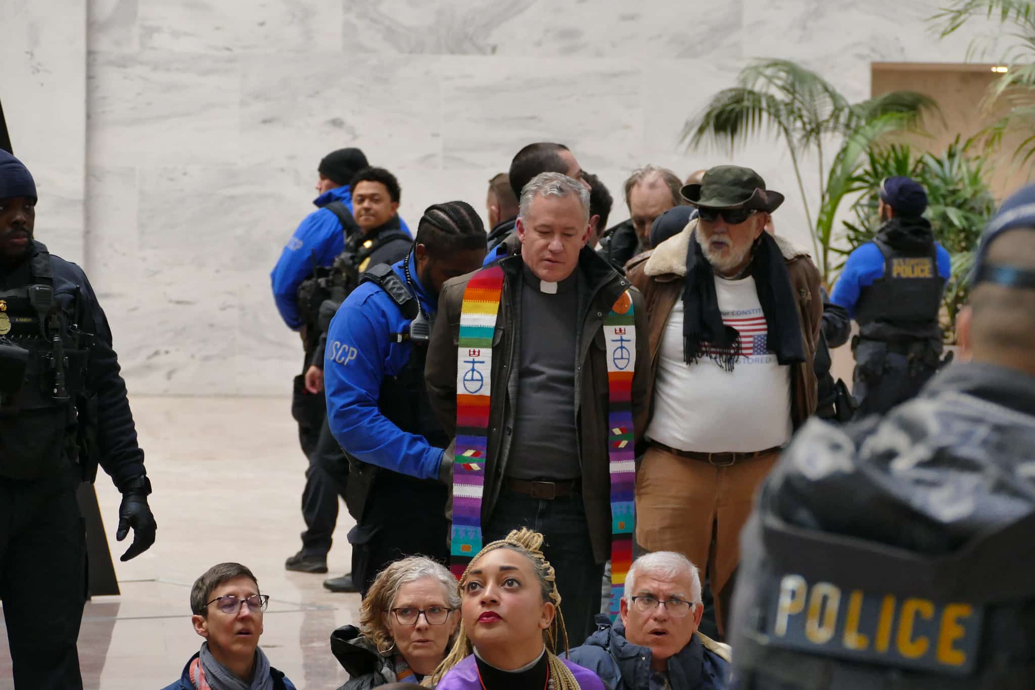UCC clergy members among those arrested at "Pray with Your Feet Day of ...