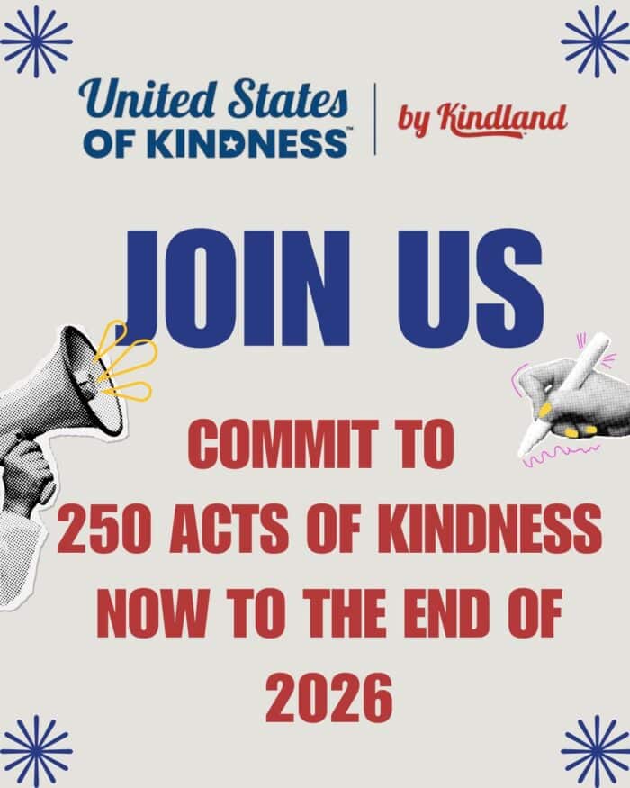 U.S. of Kindness 250 acts of kindness initiative kicks off this week ...